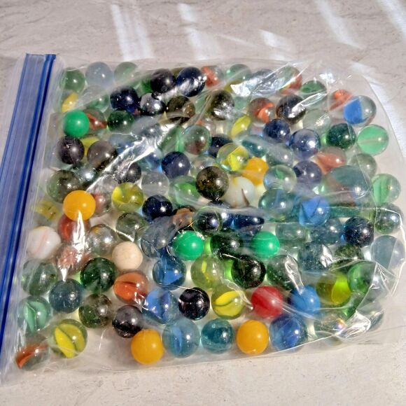 Unbranded | Toys | Lb 5oz Bag Of Vintage Marbles | Poshmark